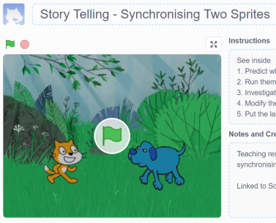 Scratch School – The cat in the classroom